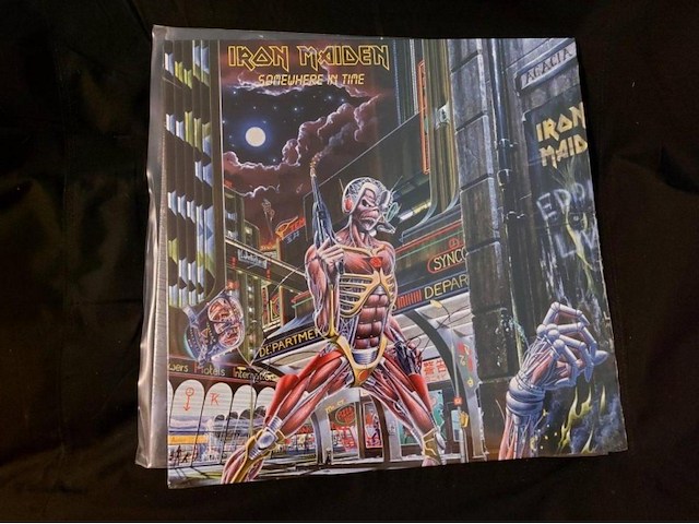 IRON MAIDEN - SOMEWHERE IN TIME LP