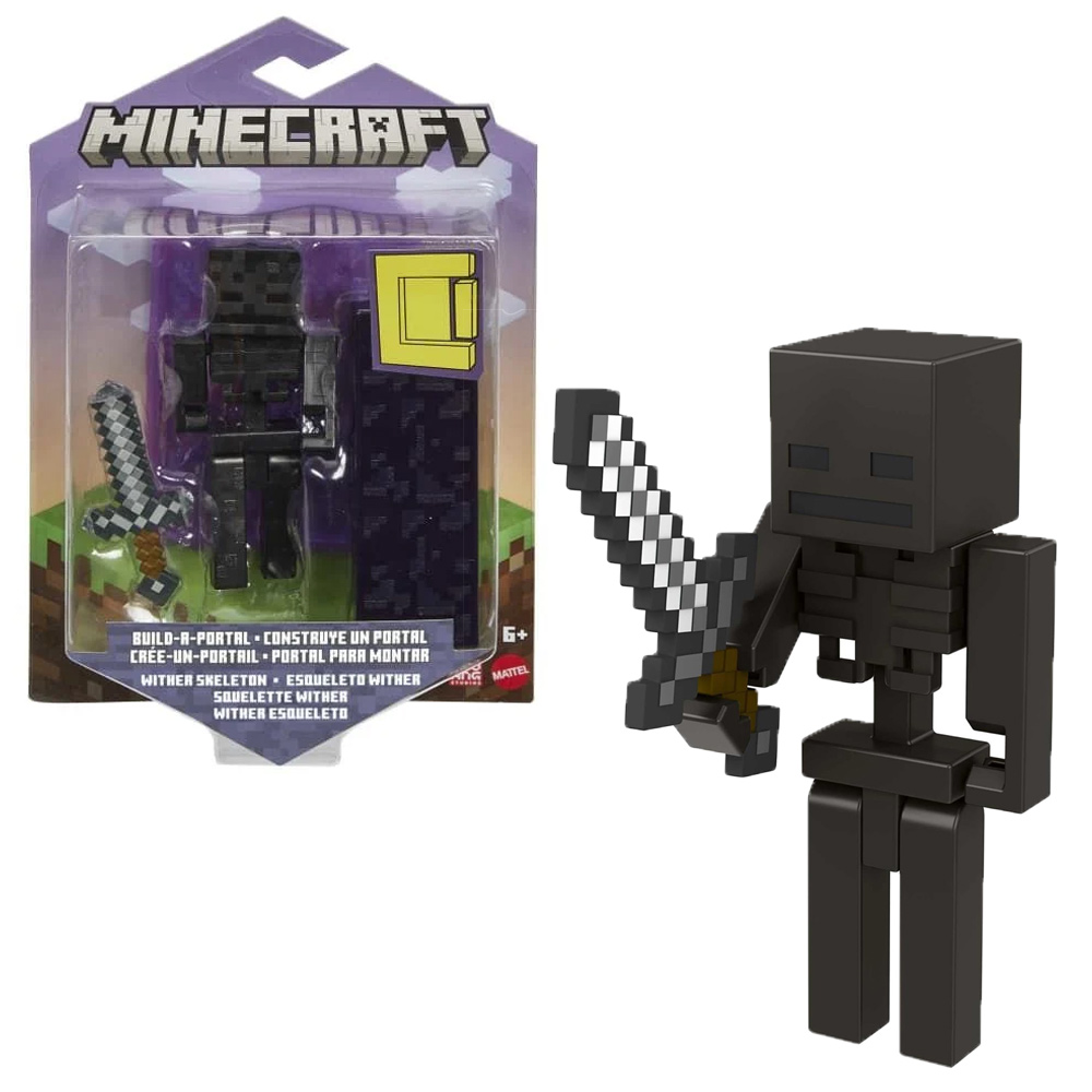 MINECRAFT Wither Skeleton figura sa mačem