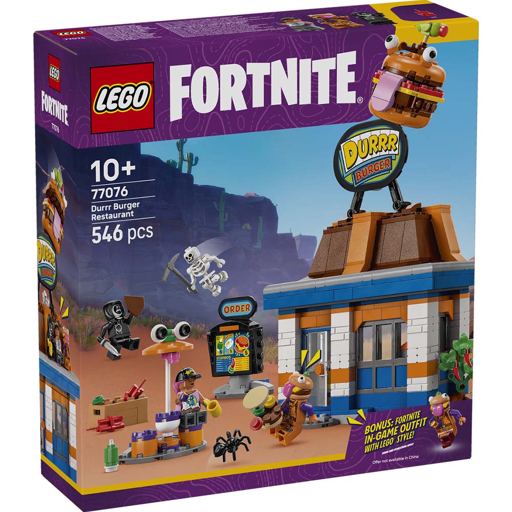LEGO FORTNITE Durrr burger restaurant