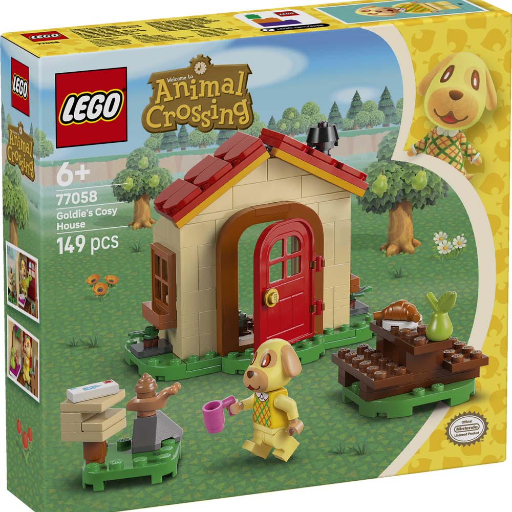 LEGO ANIMAL CROSSING Goldie – udobna kuća