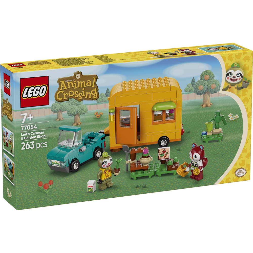 LEGO ANIMAL CROSSING Leif sa kamp-prikolicom i baštenskom radnj