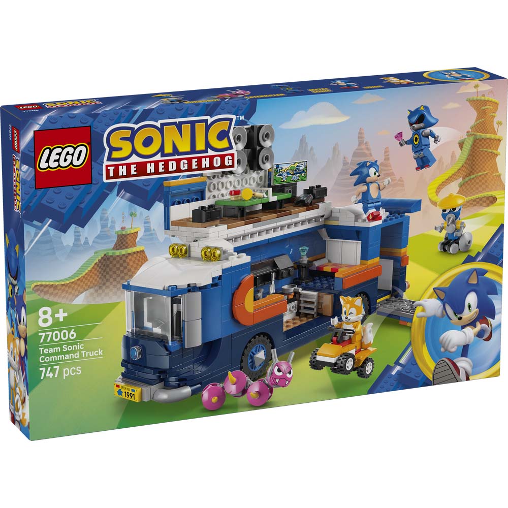 LEGO SONIC The hedgehog komandni kamion sonic tima