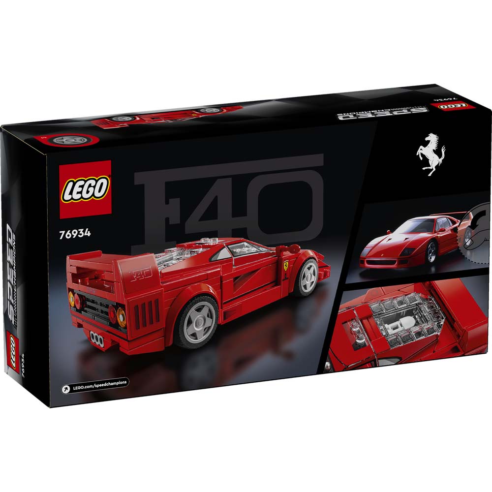 LEGO SPEED CHAMPIONS Ferrari f40 superautomobil