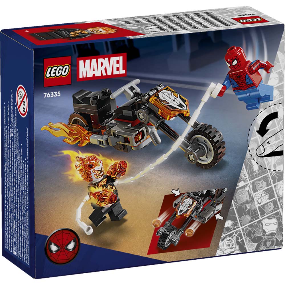 LEGO MARVEL Spajdermen protiv goust rajdera na motociklu