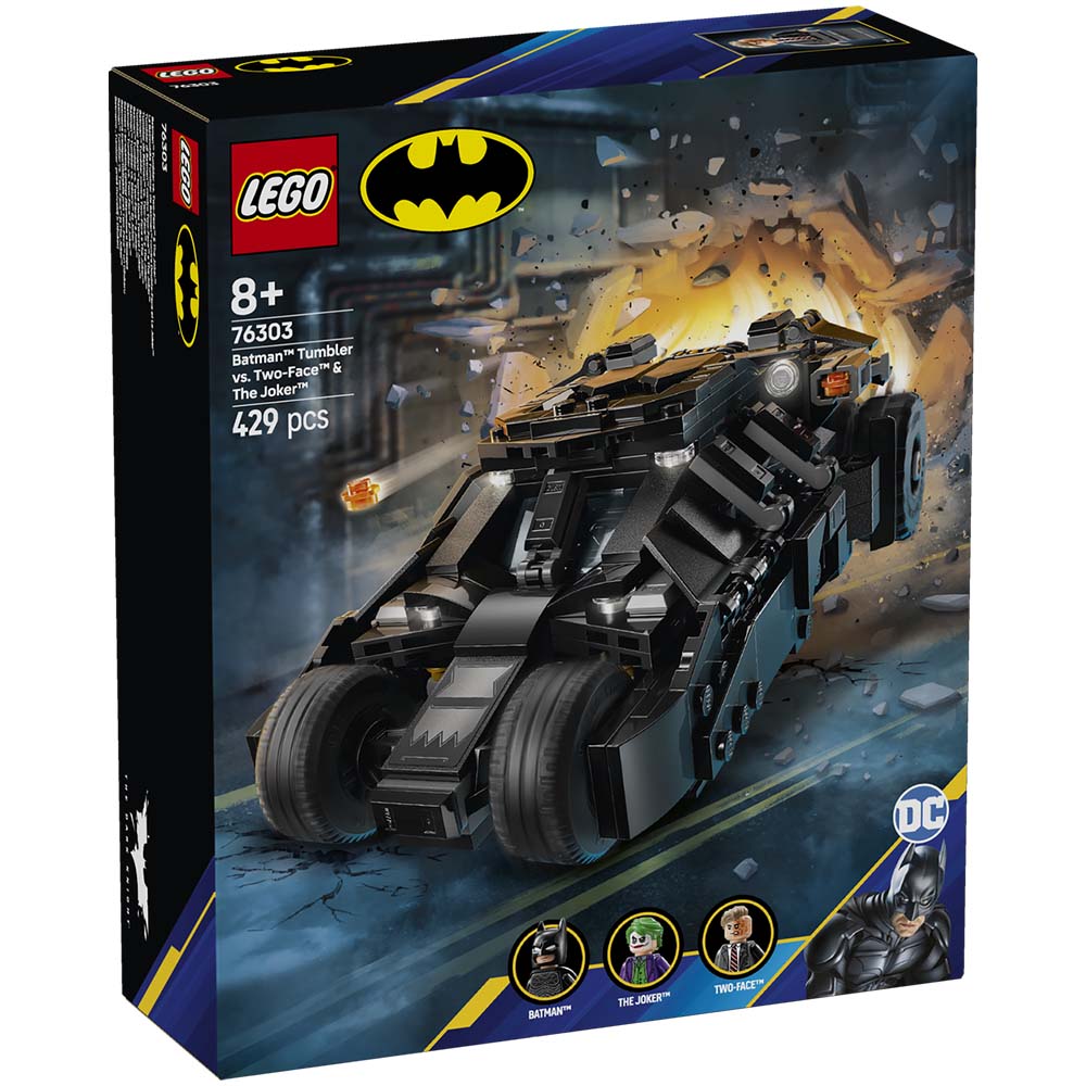 LEGO DC BATMAN betmenov tambler protiv dvolikog i džokera