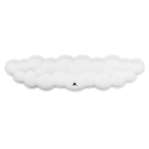 White Shark CUMULUS white keyboard wrist rest