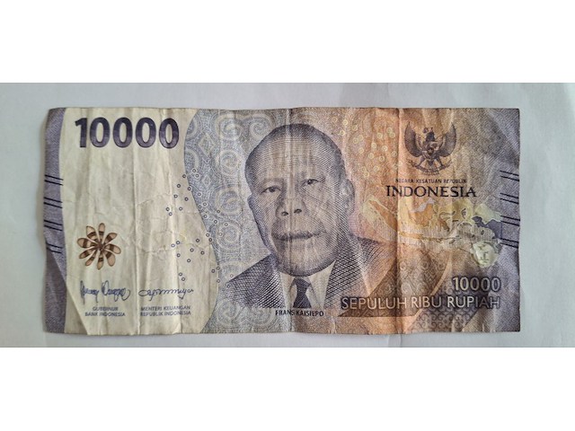 10000 rupija INDONEZIJA