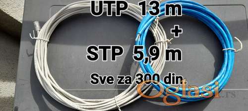 UTP mrežni kabl(cat 5e) dužine 13 metara