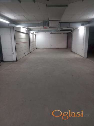 IZDAJE SE DUPLO PARKING MESTO U GARAZI ZGRADE, 40m2
