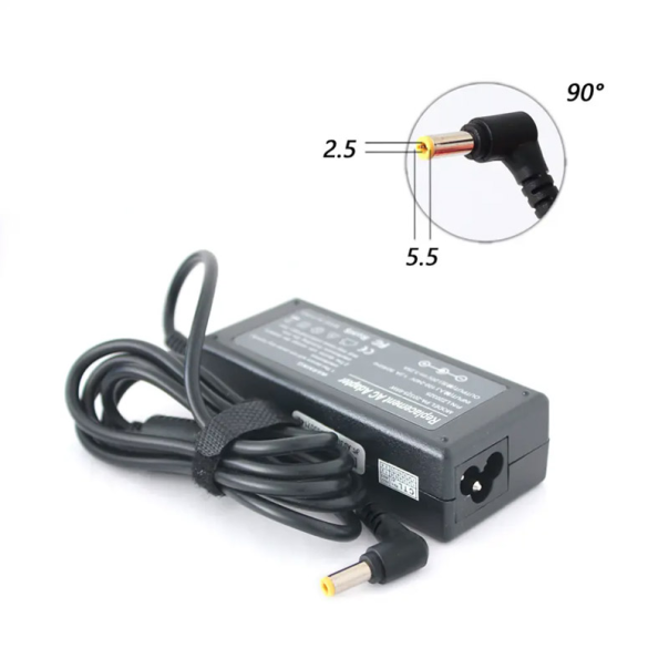 Punjač za laptop Lenovo 20V 3.25A (5.5*2.5) ugao 90 65W HQ