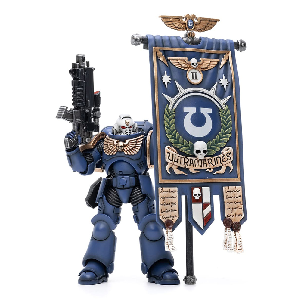 Warhammer 40k Action Figure 1/18 Ultramarines Heroes Of the Chapter Primaris Ancient Posca