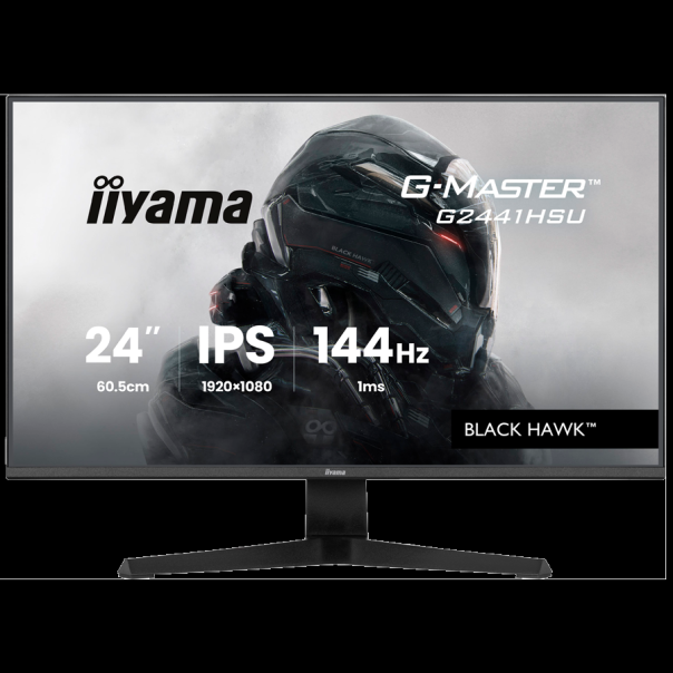 IIYAMA 24 inch IPS Gaming G-Master Black Hawk FreeSync 1920x1080 144Hz 1ms