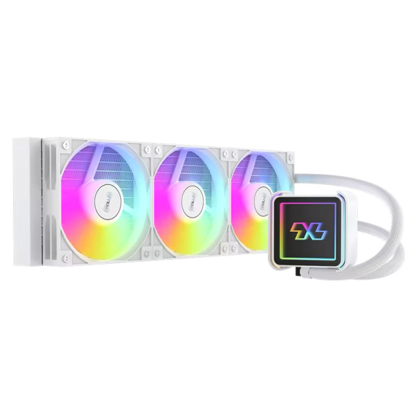 Cooler GF Ice Mirror 360 vodeni za kućište beli