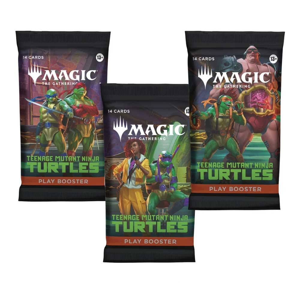 Magic The Gathering: Teenage Mutant Ninja Turtles EN Play Booster (Single pack)