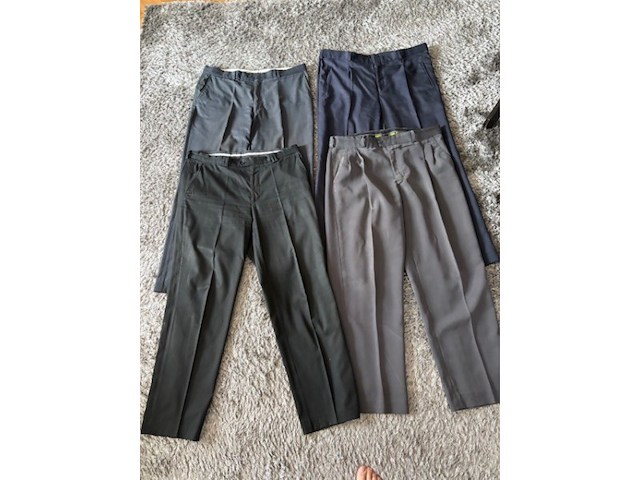 4 para muskih pantalona velicine  XL (36)