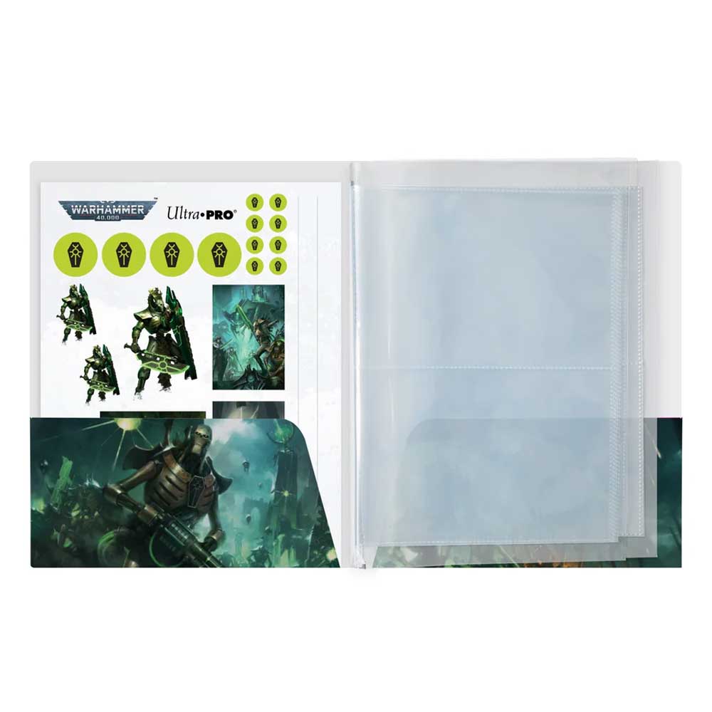 Ultra Pro Warhammer 40K: Necron Datasheet & Index Card Folio