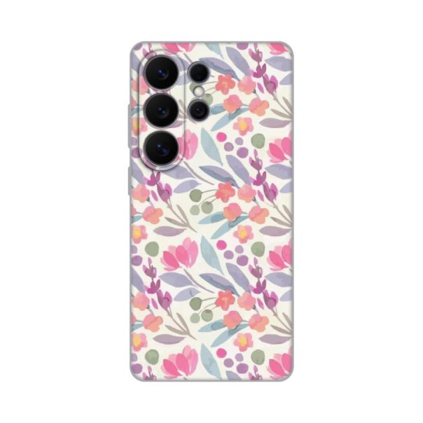 Maska za Samsung S948B Galaxy S26 Ultra Watercolor Flowers Silikonska Print