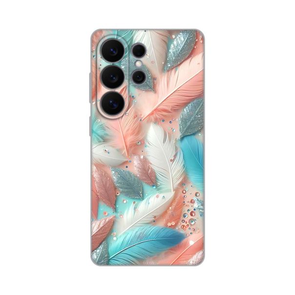 Maska za Samsung S948B Galaxy S26 Ultra Pastel Feathers Silikonska Print