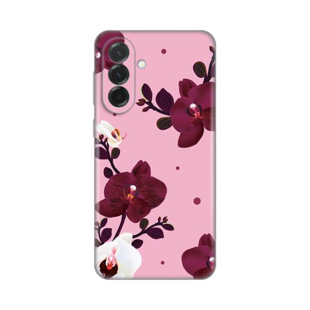 Maska za Samsung A376B Galaxy A37 5G Pink Orchid Silikonska Print Skin