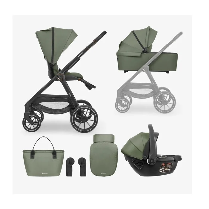 KKB11226 Kolica Modena 3u1 Army Green