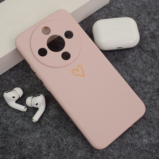 Maska za Honor Magic 8 Lite/ X9d Golden Heartbeat roze