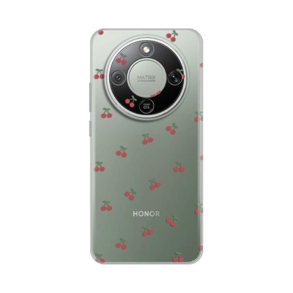 Maska za Honor Magic 8 Lite Little Cherry Silikonska Print Skin