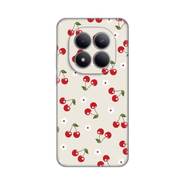 Maska za Xiaomi Redmi Note 15 Pro 5G Cherry and Flowers Silikonska Print