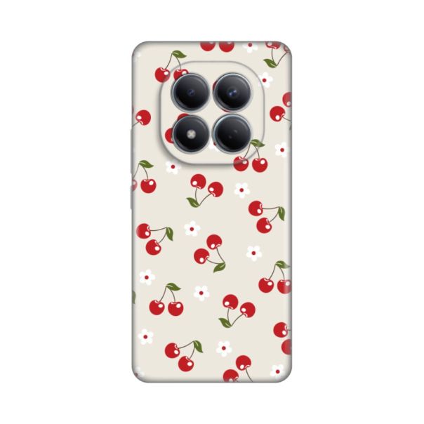 Maska za Xiaomi Redmi Note 15 Pro 4G Cherry and Flowers Silikonska Print