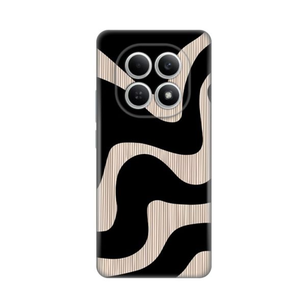Maska za Xiaomi Redmi Note 15 4G/5G Black Flow Silikonska Print Skin