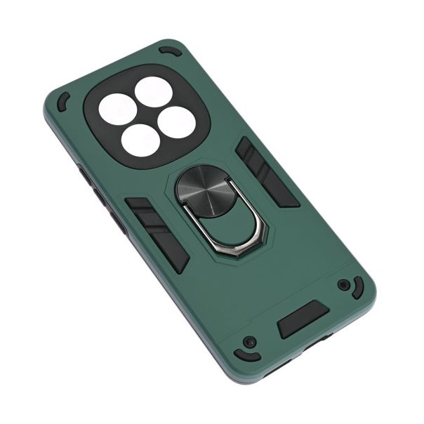 Maska za Xiaomi Redmi Note 15 5G tamno zelena Hard Ring
