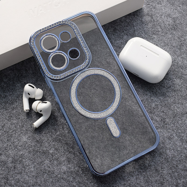 Maska za Xiaomi Redmi 15C (173mm) Mag Case Cirkon Camera plava
