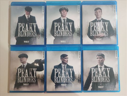 Blu ray Peaky Blinders (komplet 12 diskova)