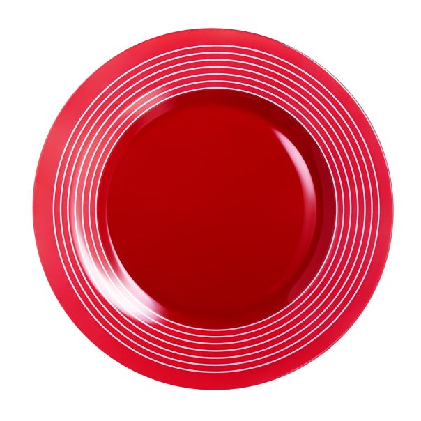 LUMINARC Tanjir plitki fact.rouge 25cm 1/1 lum.