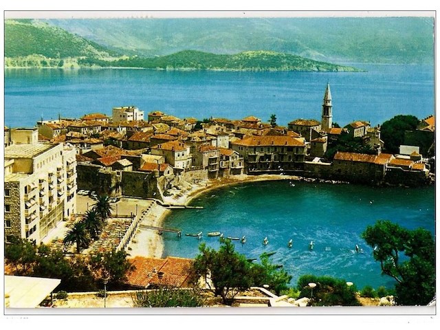 BUDVA ,putovala 1963.