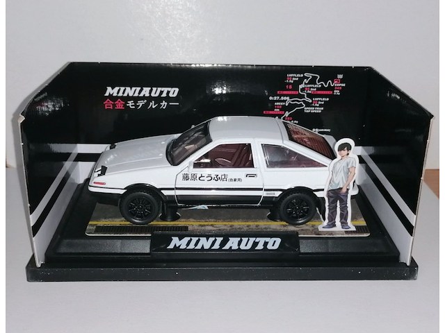 1:30 Initial D Toyota AE86 Sprinter Trueno Premium beli