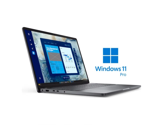 Dell Pro 16 (NOT26282) laptop Intel Core 5 120U 16" FHD+ 16GB 512GB SSD Intel Graphics Win11 Pro crni