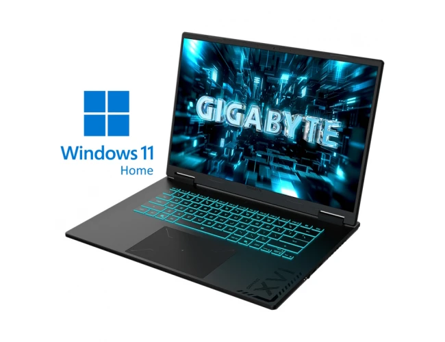 Gigabyte A16 Pro DYH (NOT26166) gejmerski laptop Intel Core 7 240H 16" QHD+ 32GB 1TB SSD GeForce RTX 5080 Win11 Home crni