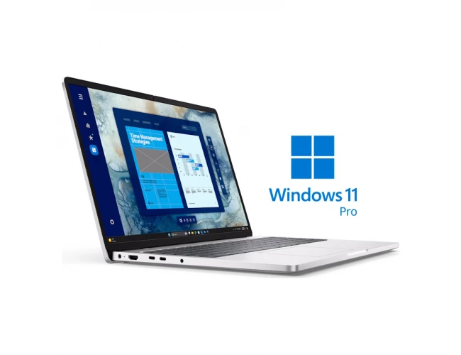 Dell Pro 16 (NOT26231) laptop Intel Core Ultra 7 255U 16" FHD+ 16GB 1TB SSD Intel Arc Win11 Pro sivi