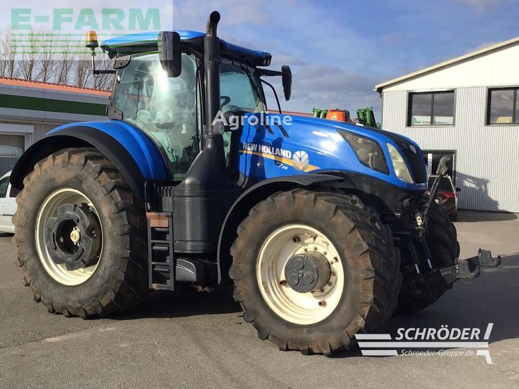 New Holland t 7.315 ac | gps | radgewichte traktor točkaš