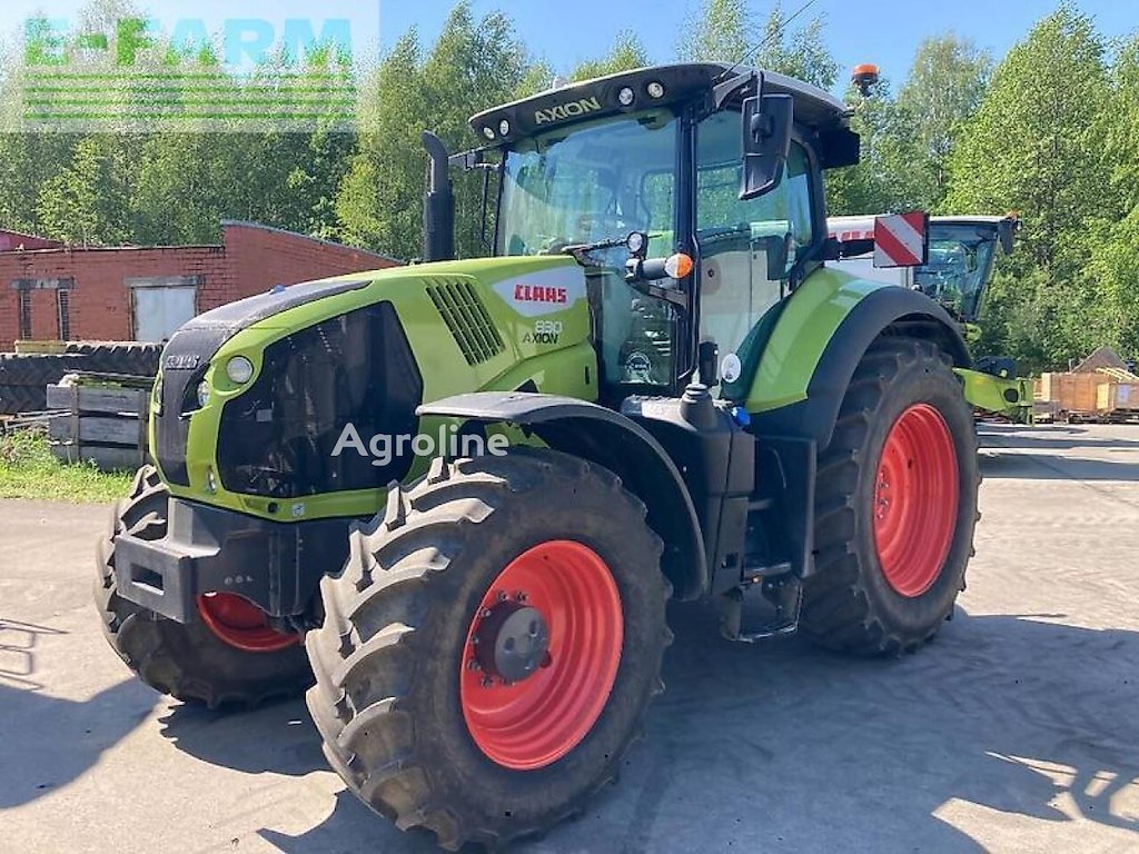Claas axion 830 cis traktor točkaš