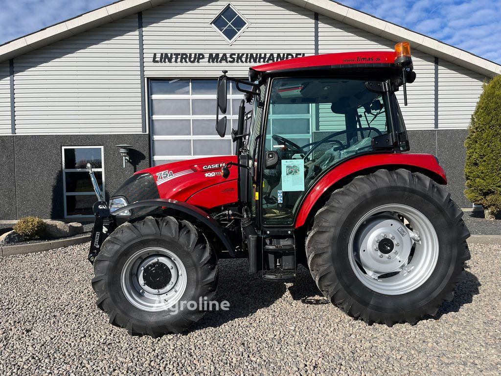 Case IH Farmall 75 A Med frontlift og vendegear og brede hjul traktor točkaš