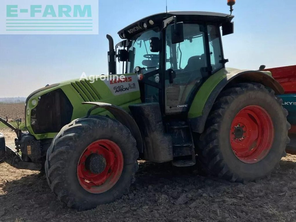 Claas arion 640 cmatic cebis traktor točkaš