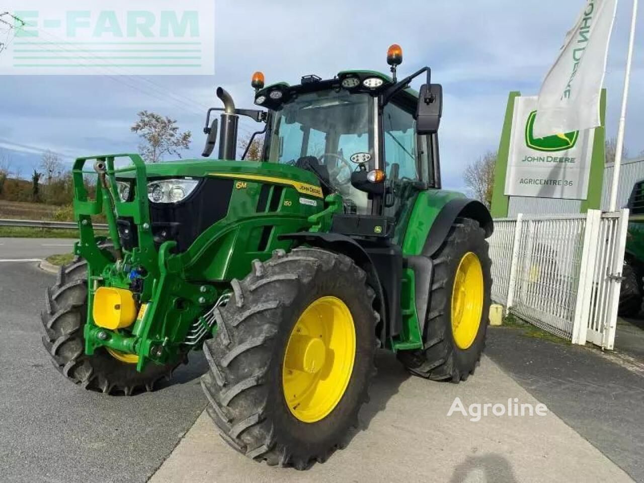 John Deere 6m 150 traktor točkaš