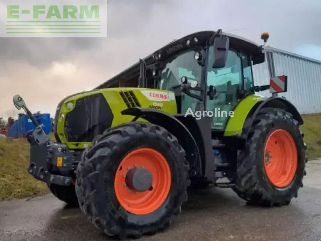 Claas Arion650 cmat traktor točkaš