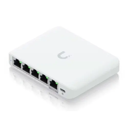 Ubiquiti UniFi Switch, 5-portni, Layer 2.5, Beli