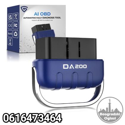 Novo - DA200 AI Bluetooth OBD2 za IOS & Android