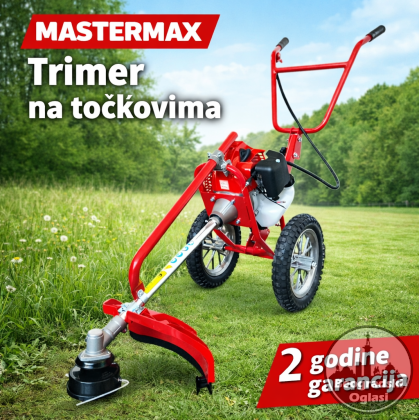 MASTERMAX Trimer na točkovima BC 200