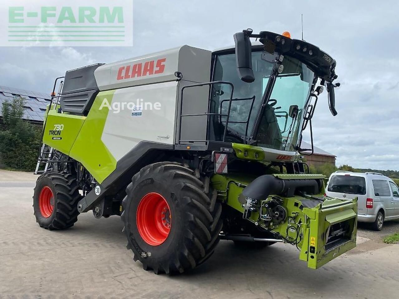 Claas trion 730 montana nur 717 stunden mit vario 770 schneidwerk kombajn za žito