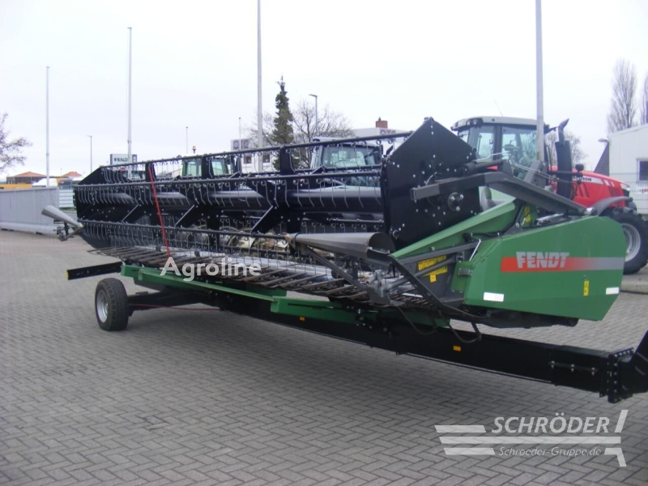 Fendt POWERFLOW 6,80M PF + WAGEN adapter za žito
