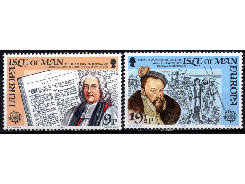 Isle of Man 1982. Komplet serija, CEPT